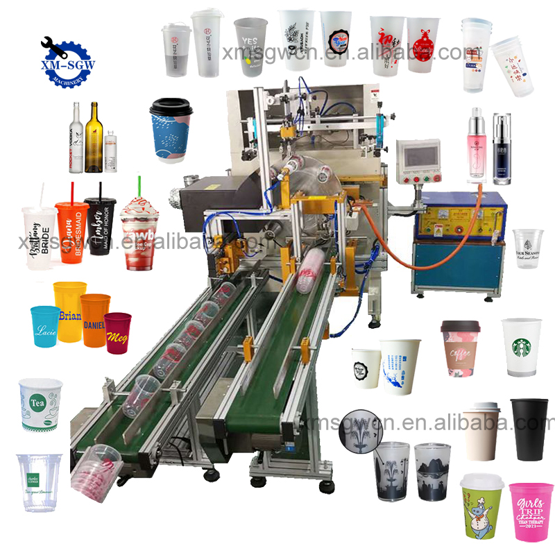 Factory Price Automatic Coffee Cup Printer Paper Cup Silk Screen ...