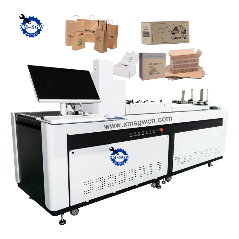 Automatic Box Printer Kraft Paper Bag Cardboard Printing Machine - Xmsgwcn